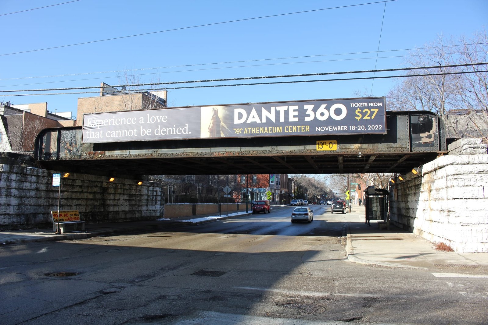 UP Belmont Avenue Bridge (North Center)