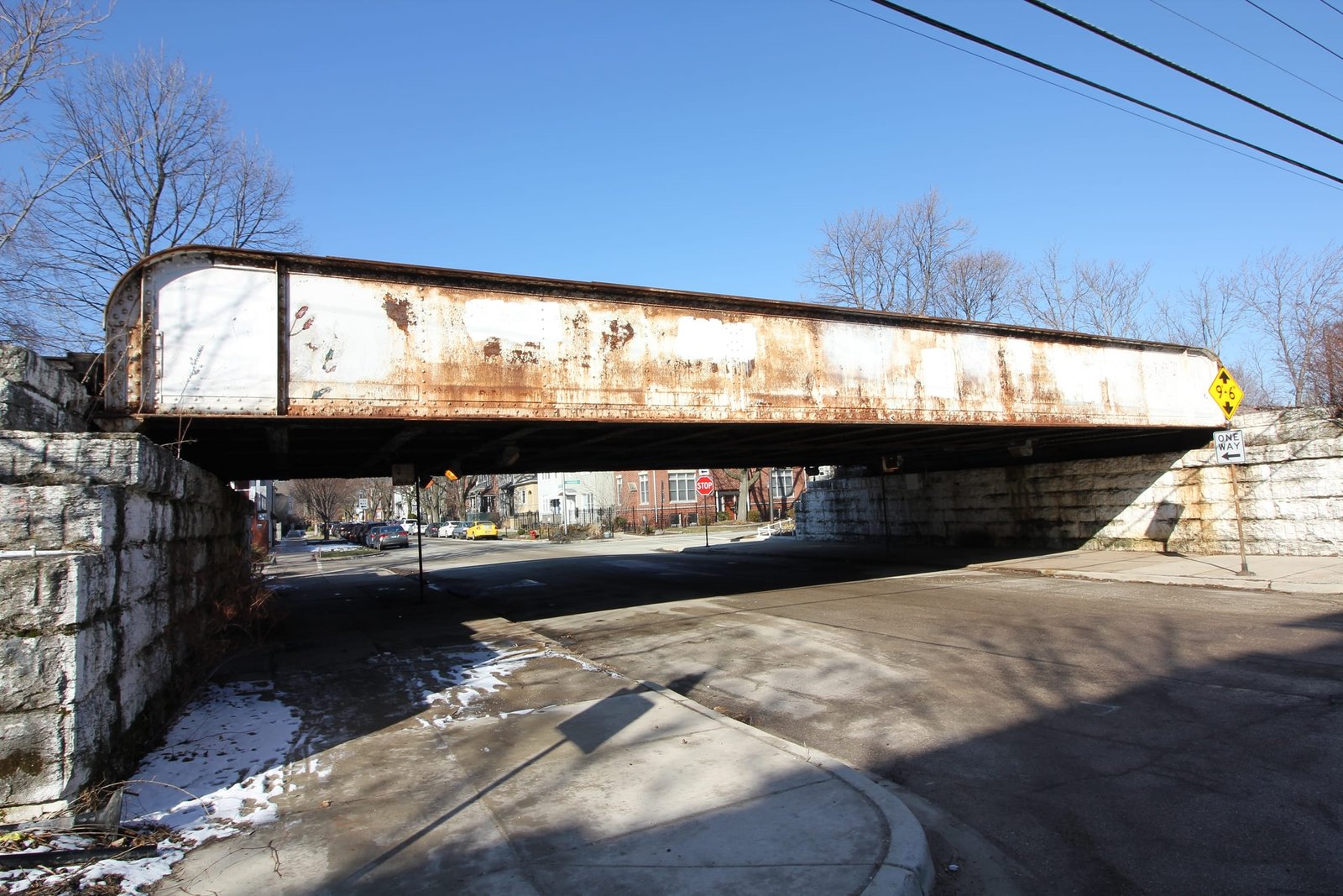 UP Melrose Street Bridge (North Center)