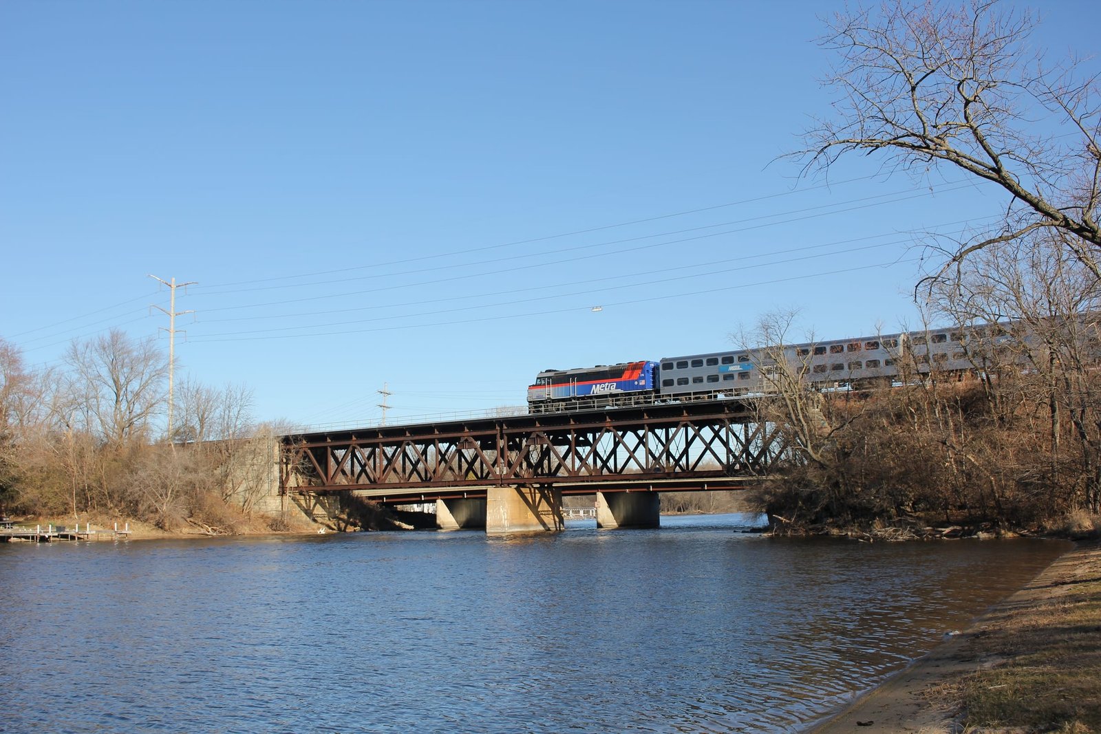 UP Fox River Bridge (Cary)