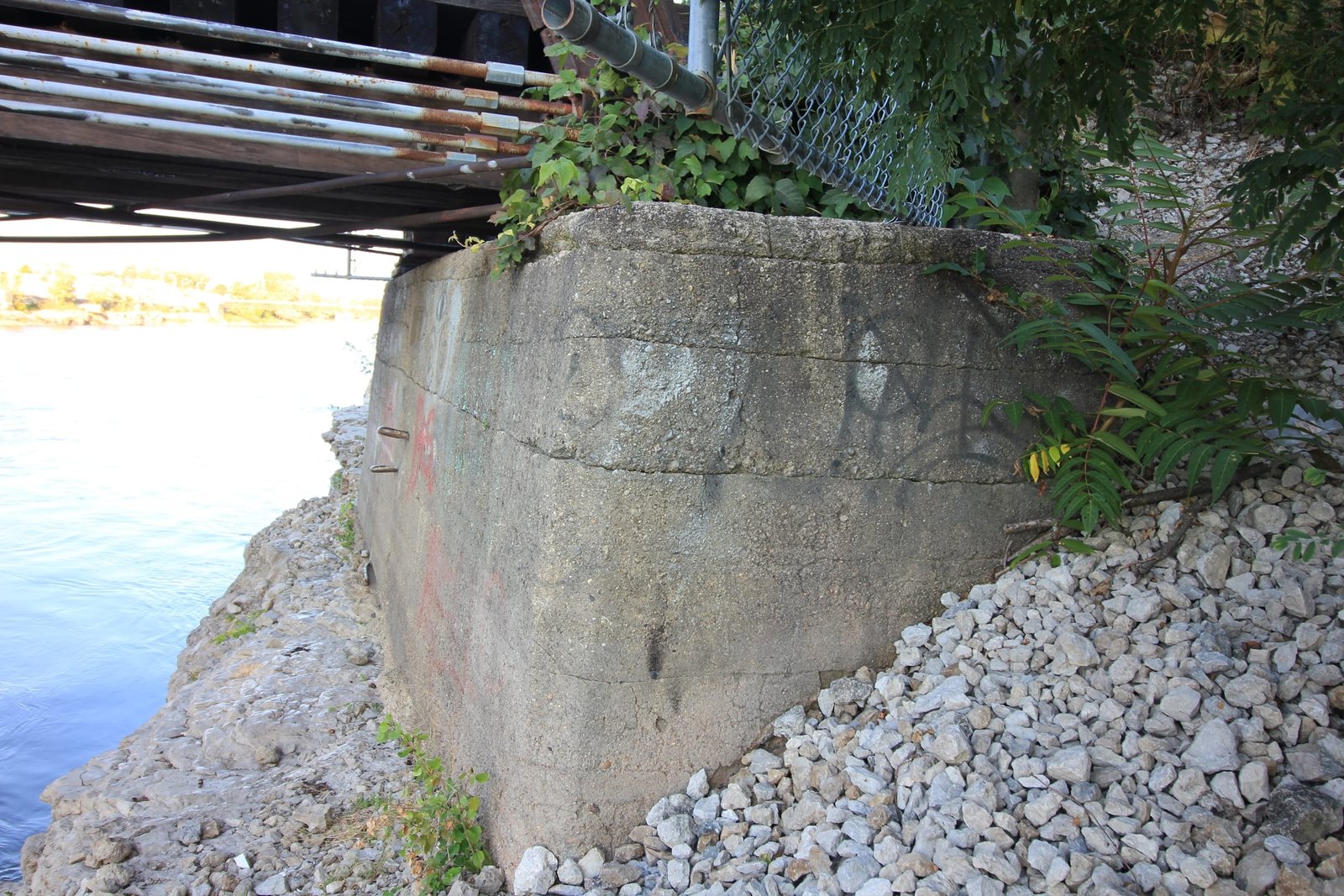 Sylvan Island Railroad Bridge