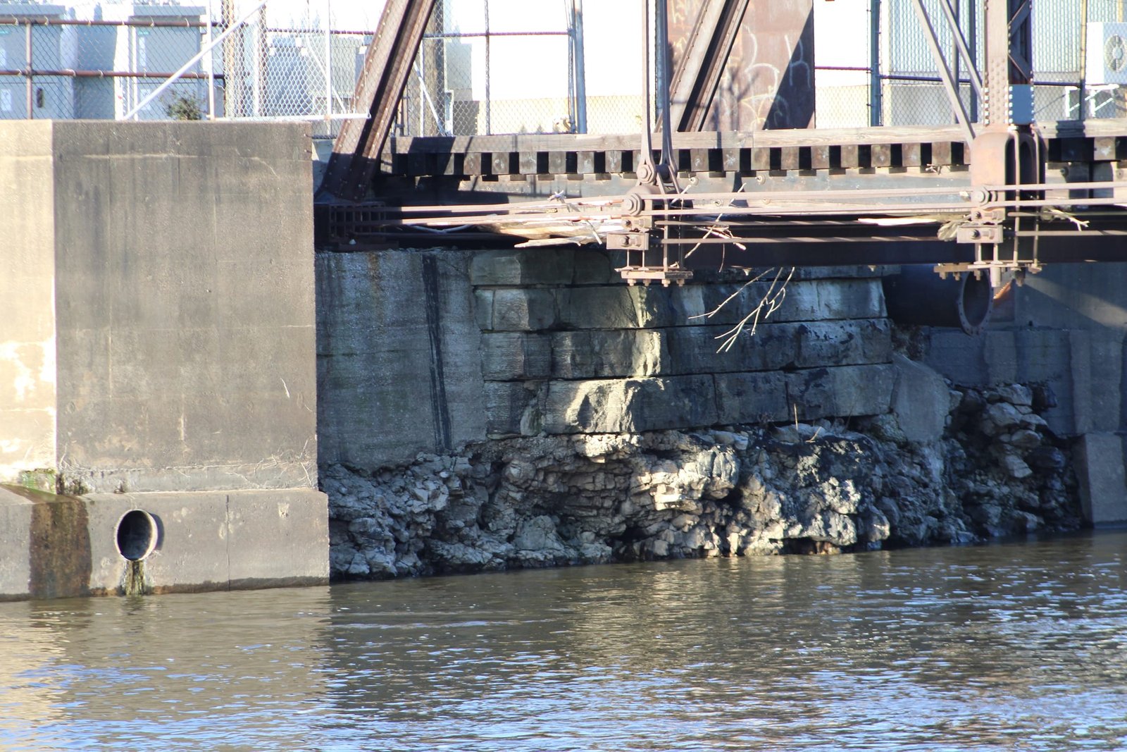Sylvan Island Railroad Bridge