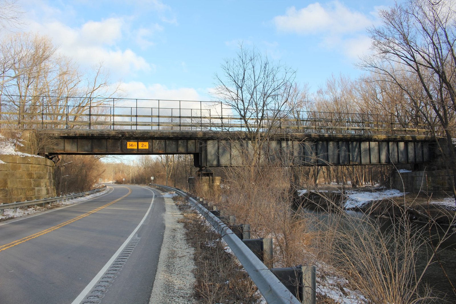 Wauponsee Glacial Trail - Forked Creek Bridge