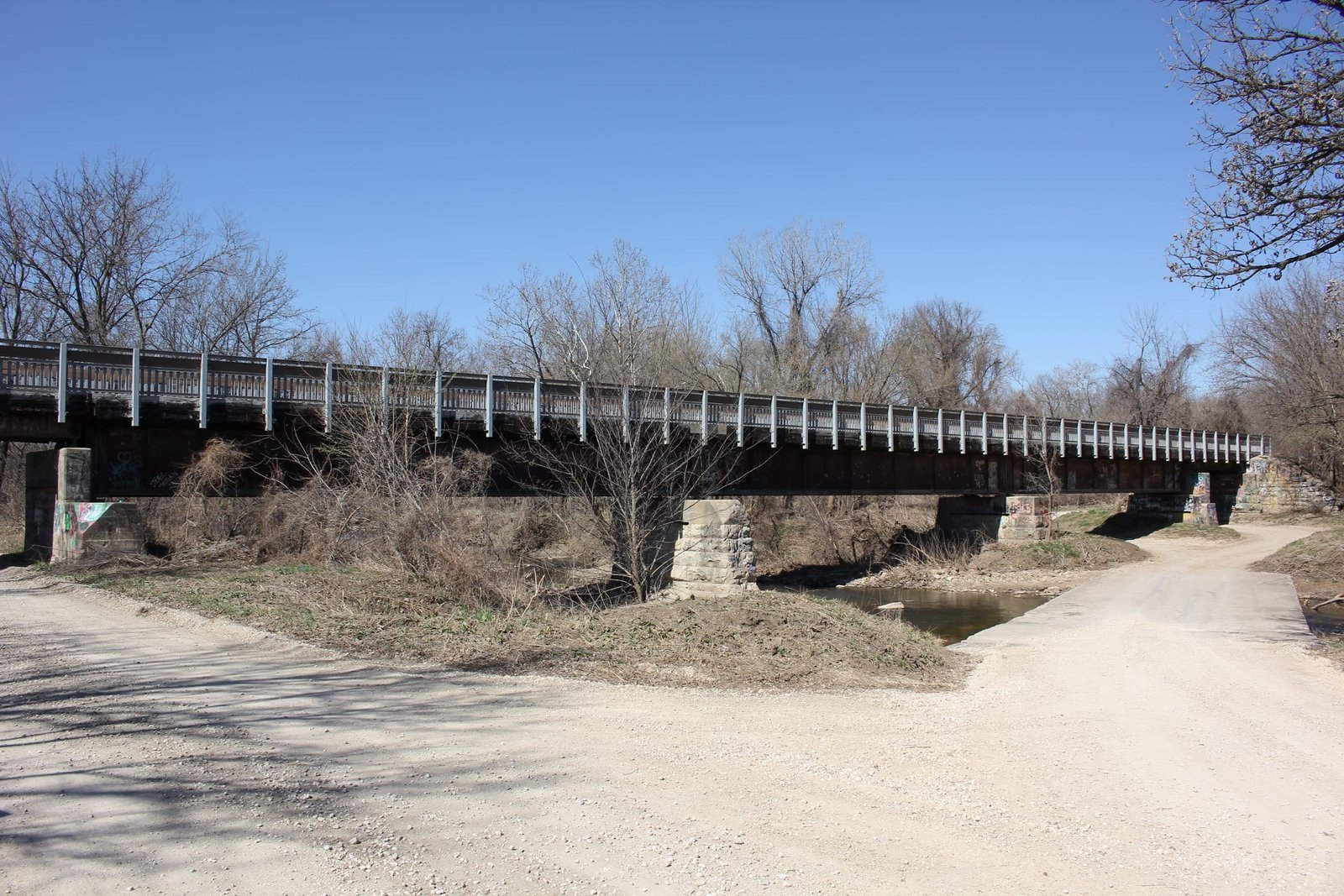 Prairie Spirit Rail Trail - Deer Creek Bridge