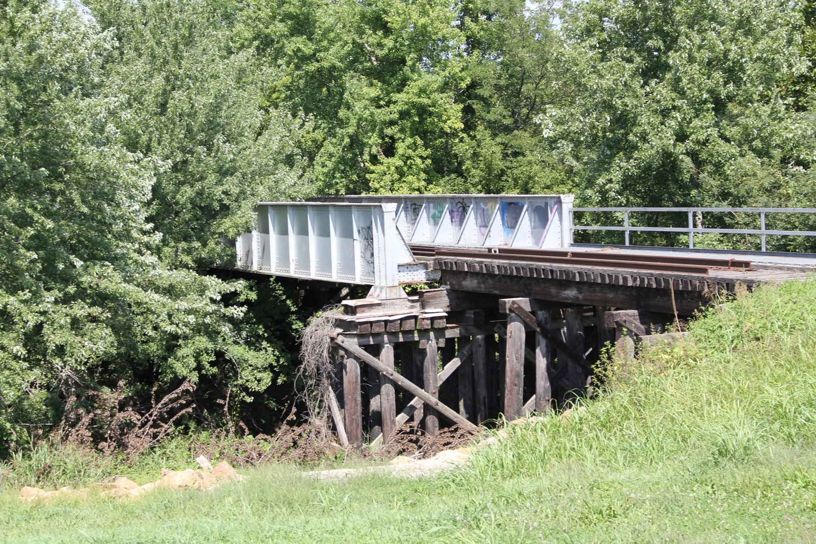 Abandoned Mud Creek Bridge (Lawrence)