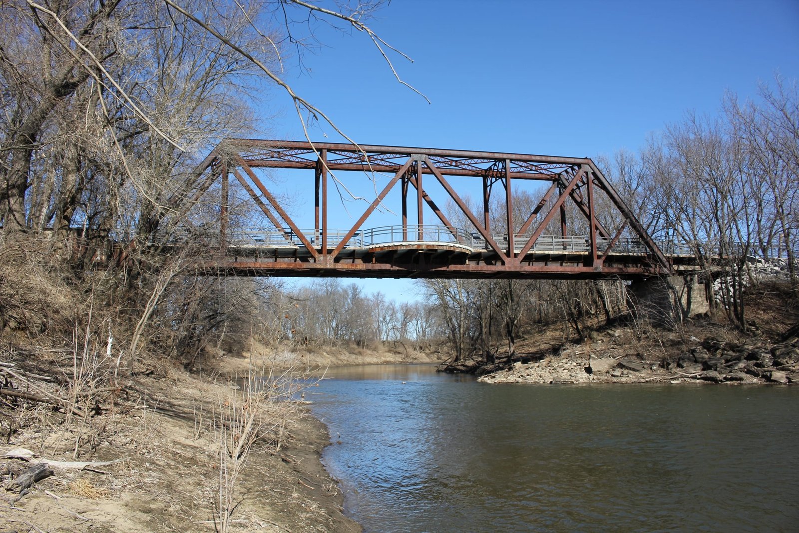 Flint Hills Nature Trail - Marais Des Cygnes River Bridge