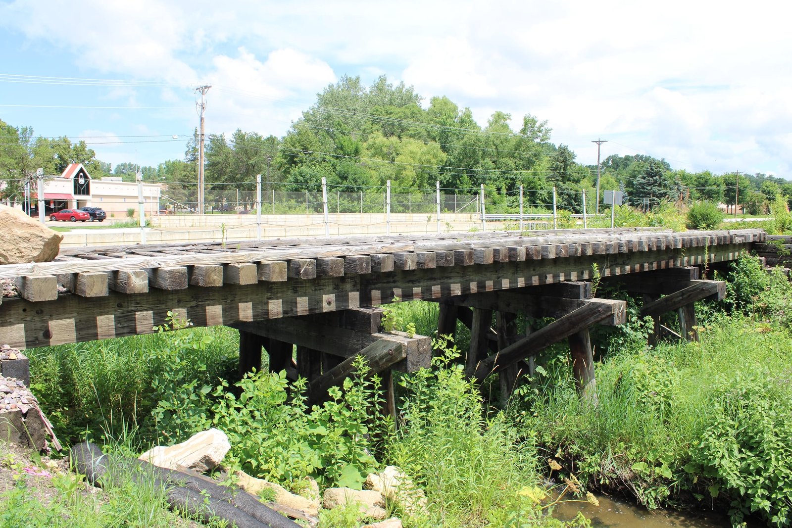 Abandoned East Chaska Creek Bridge