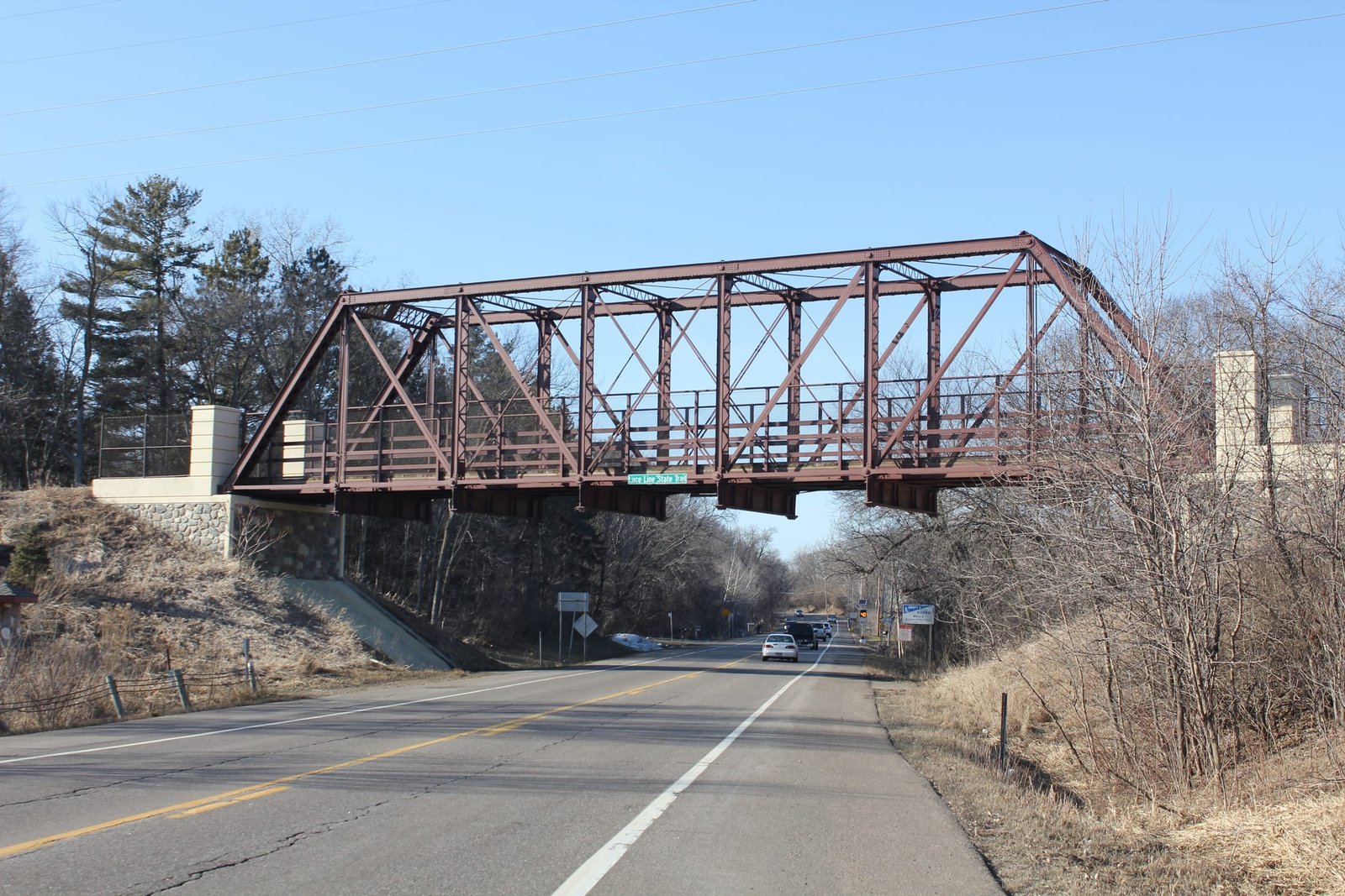Luce Line Trail Truss Bridge