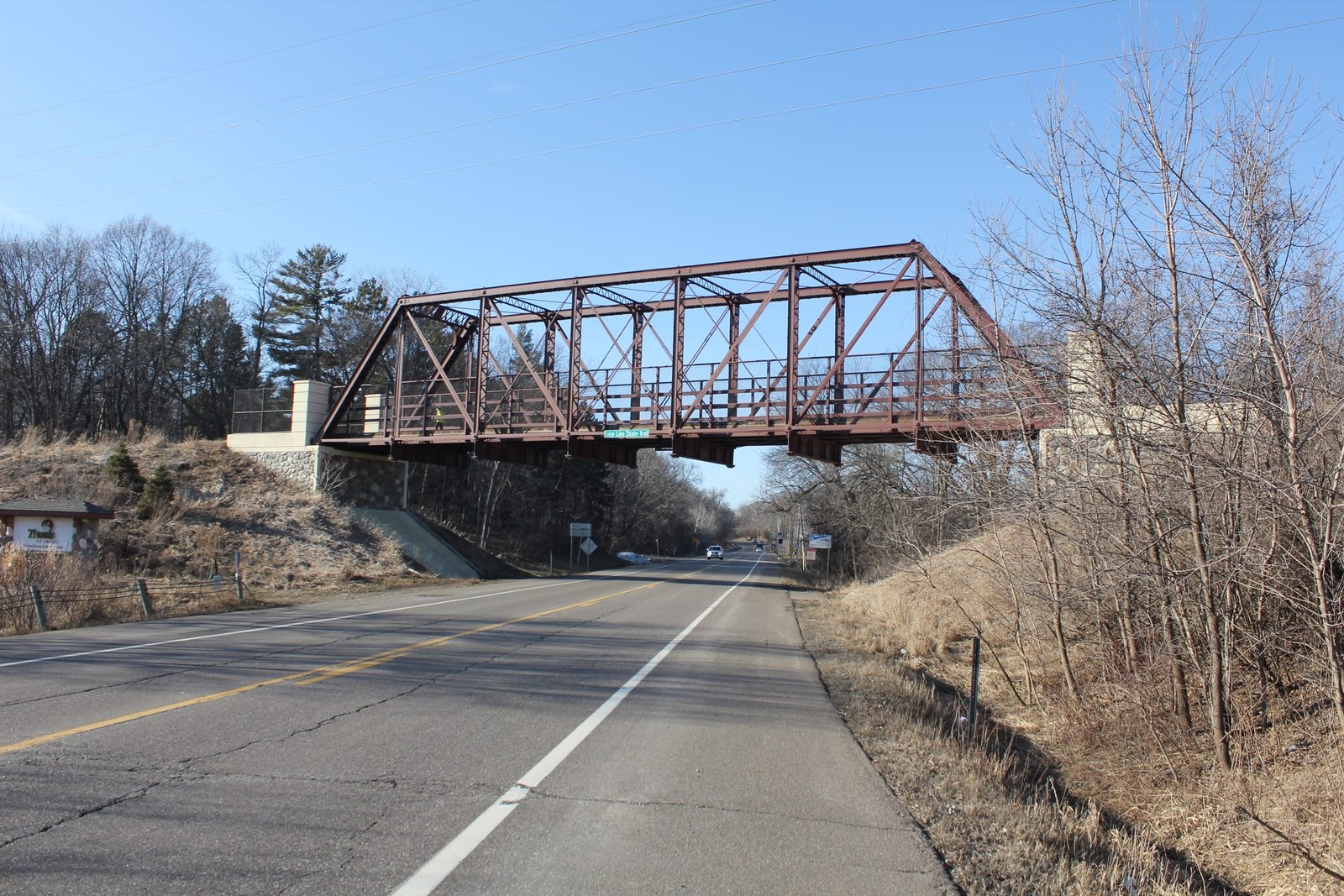 Luce Line Trail Truss Bridge