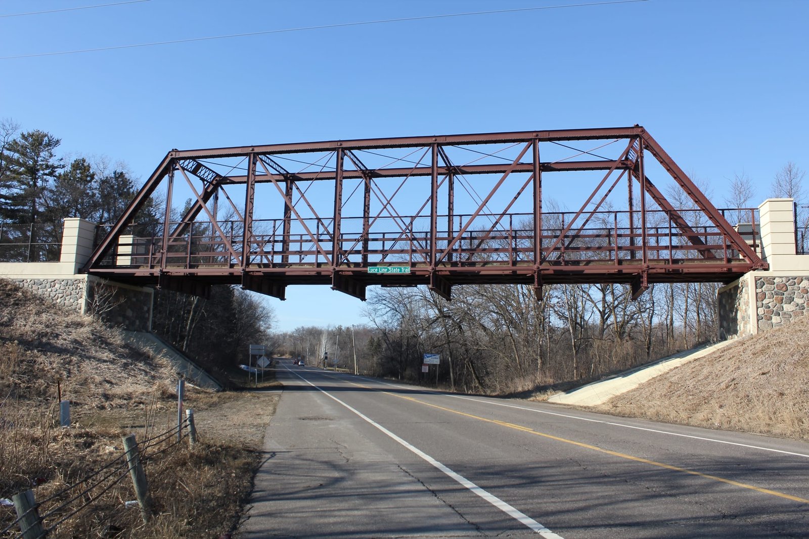Luce Line Trail Truss Bridge