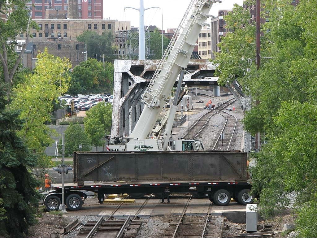 Nicollet Island Railroad Bridge