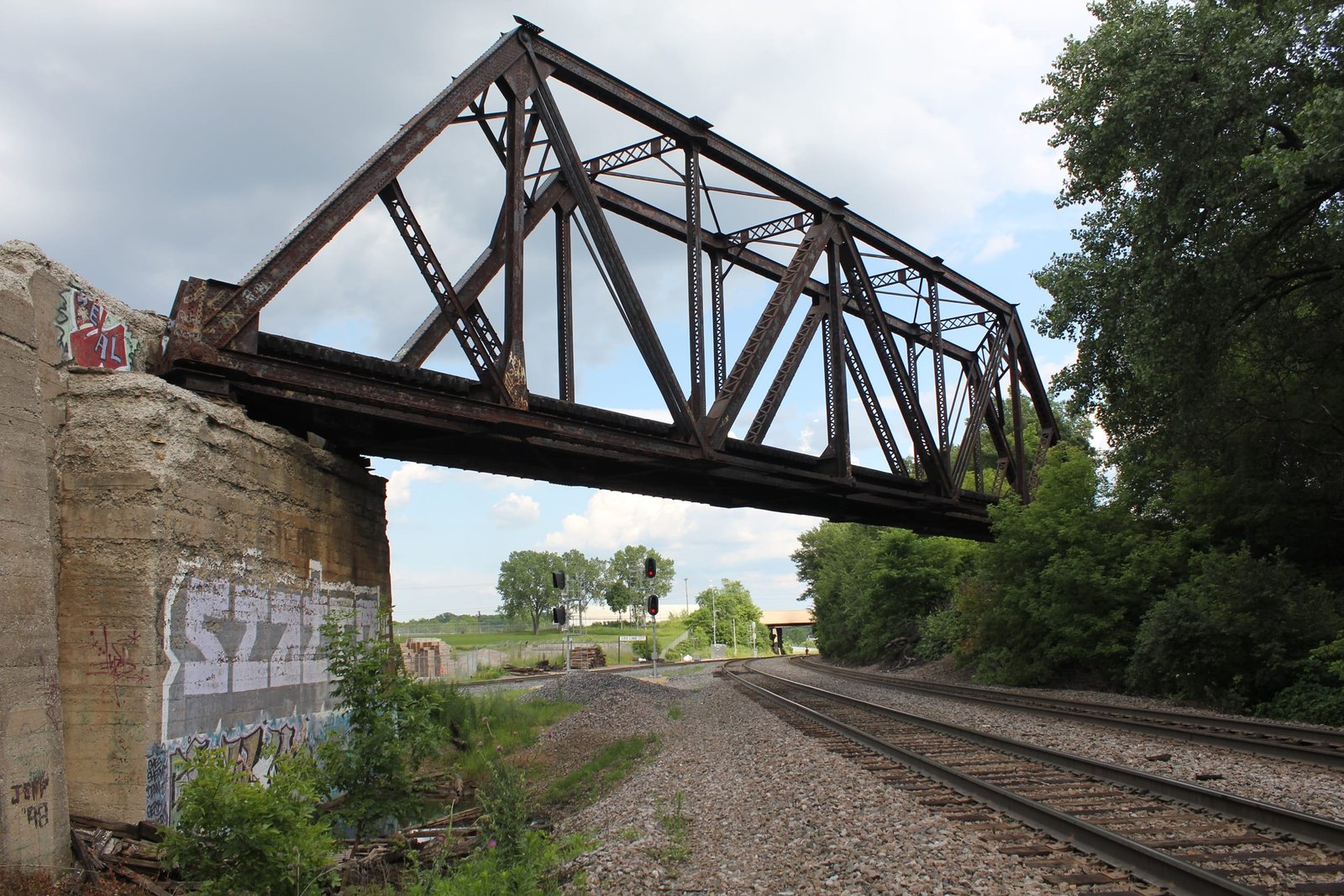 Soo Line Junction Rail Crossing