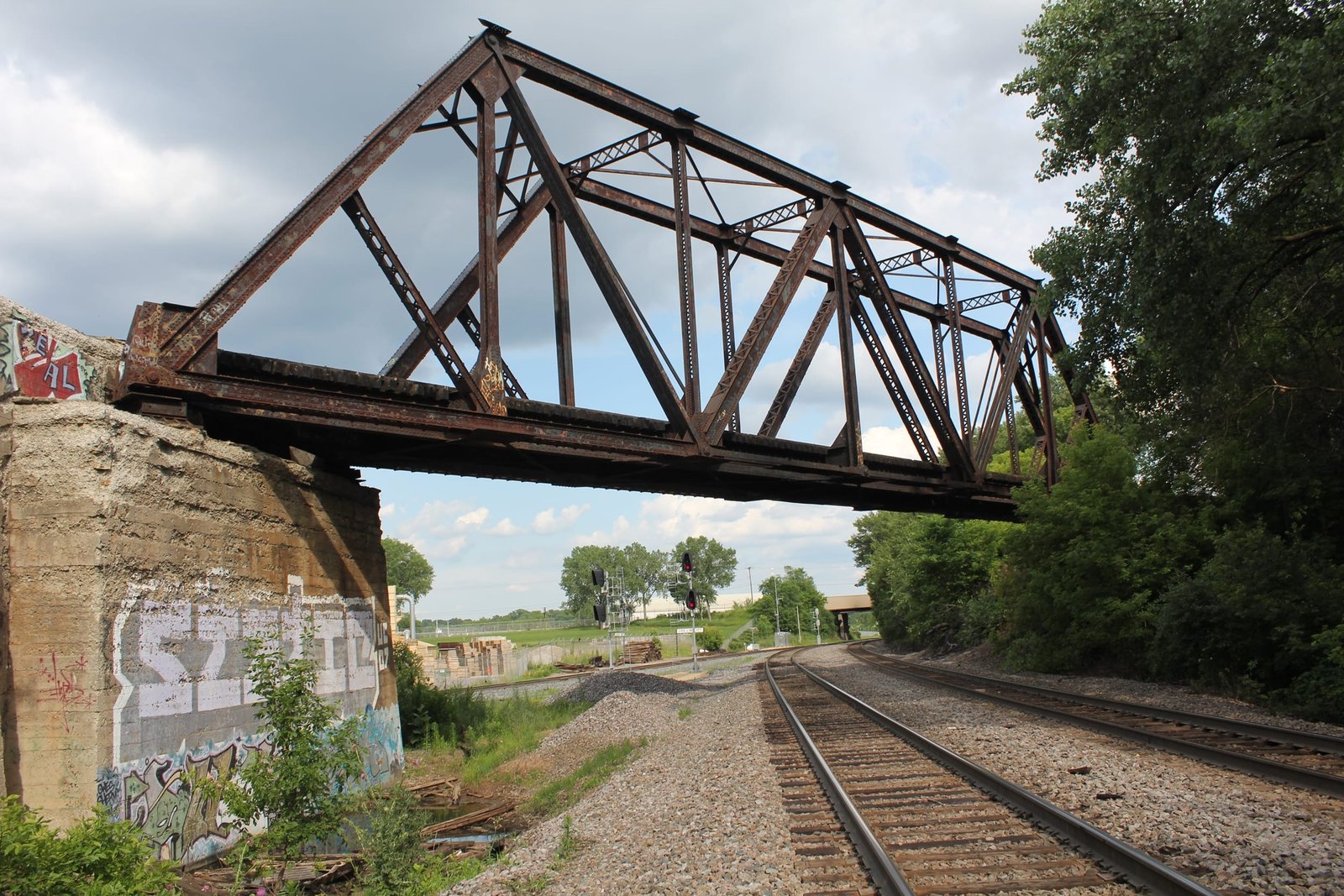 Soo Line Junction Rail Crossing