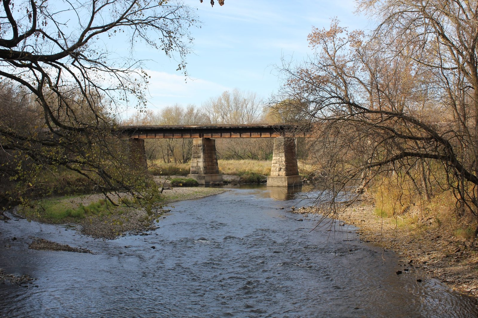 UP Straight River Bridge #8