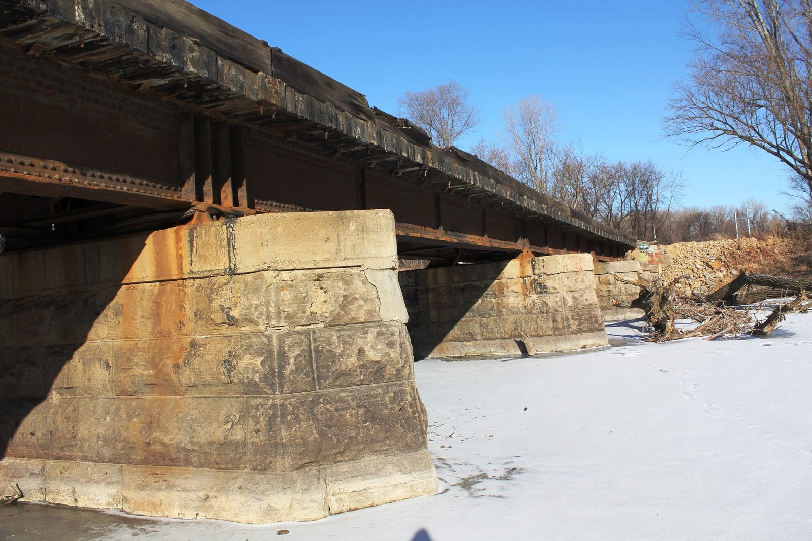 UP Straight River Bridge #9