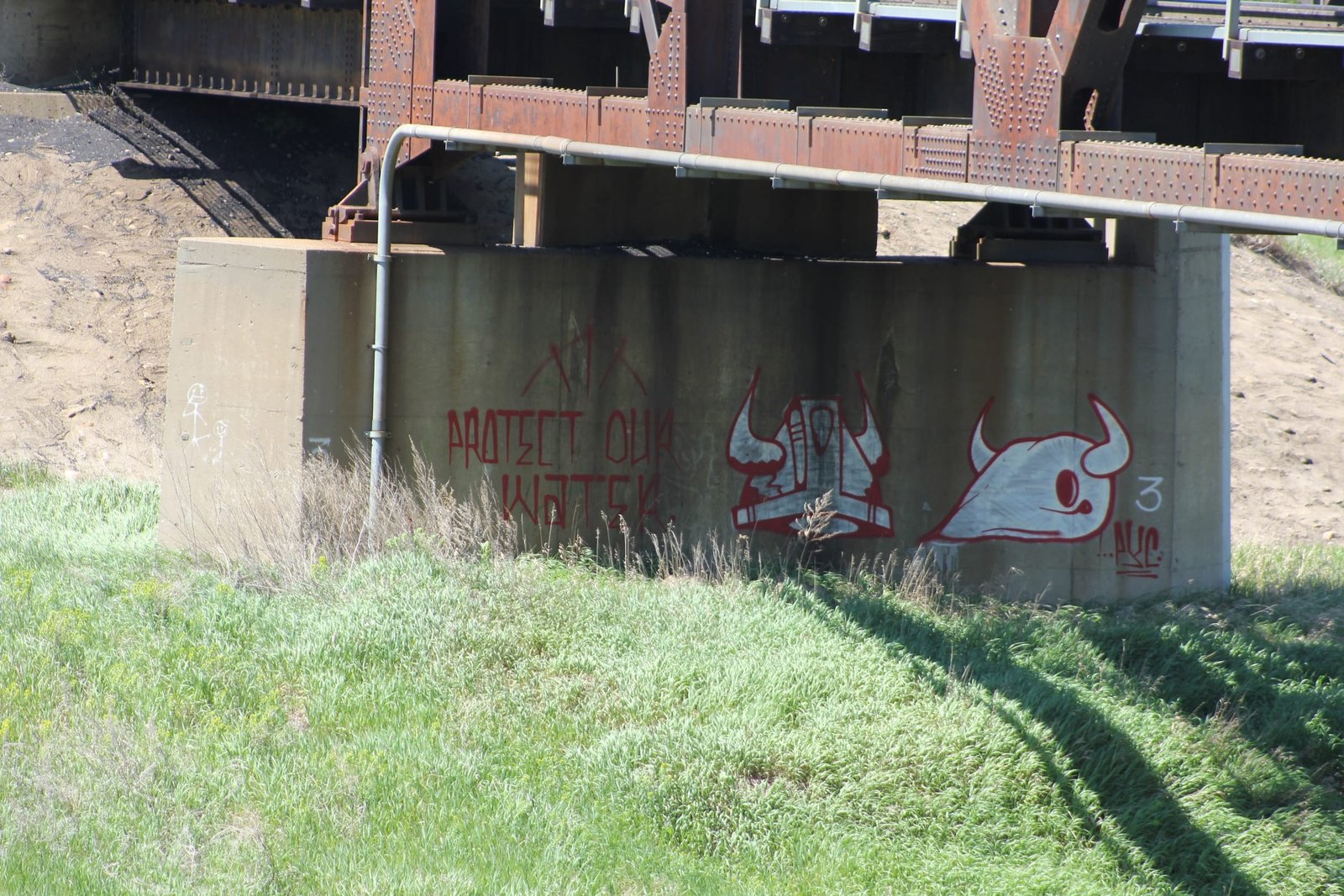 BNSF Heart River Bridge (East)