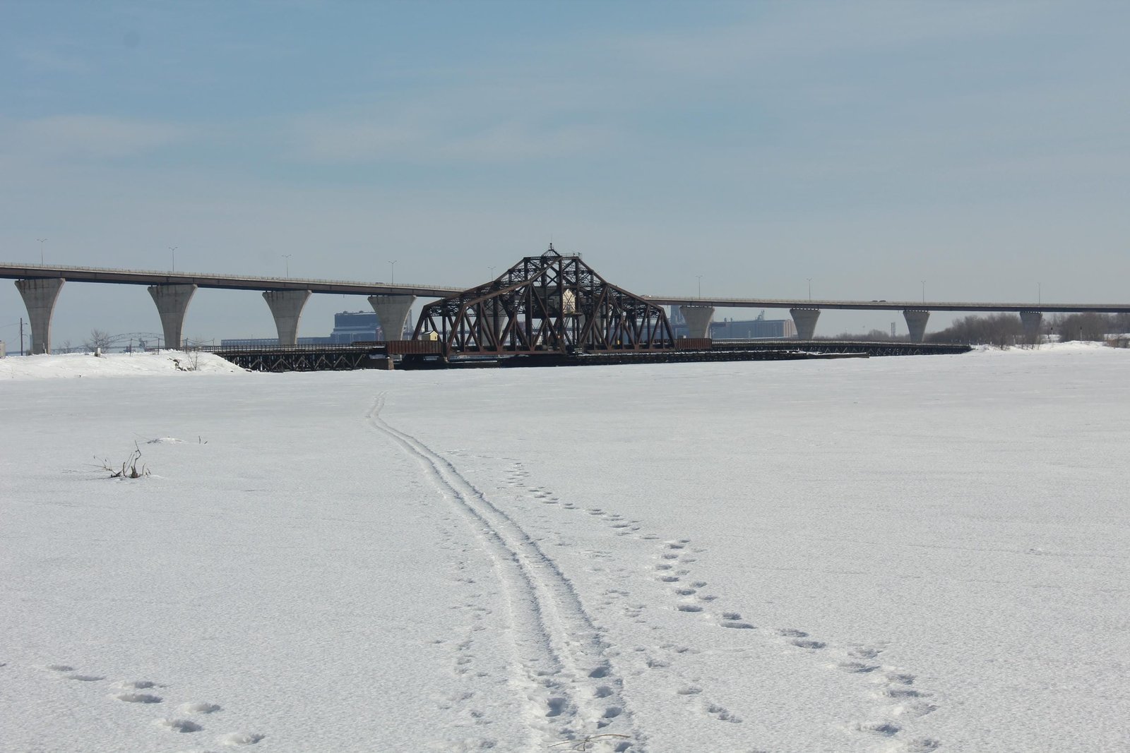 Grassy Point Swing Bridge