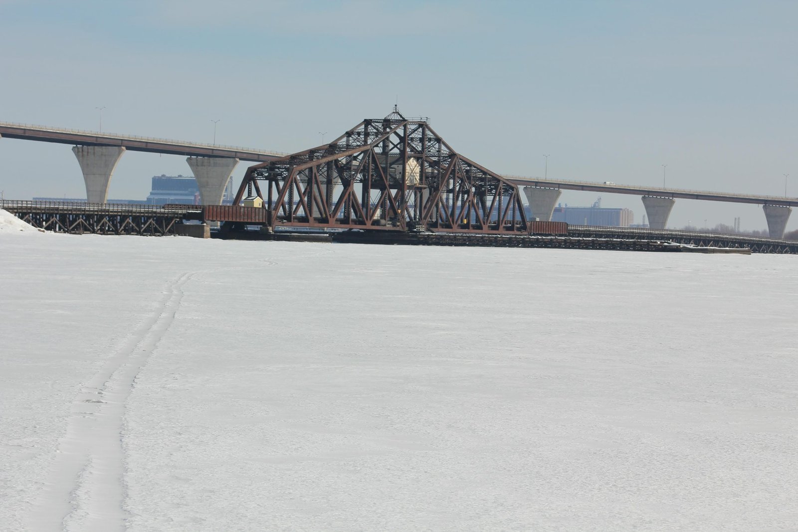 Grassy Point Swing Bridge