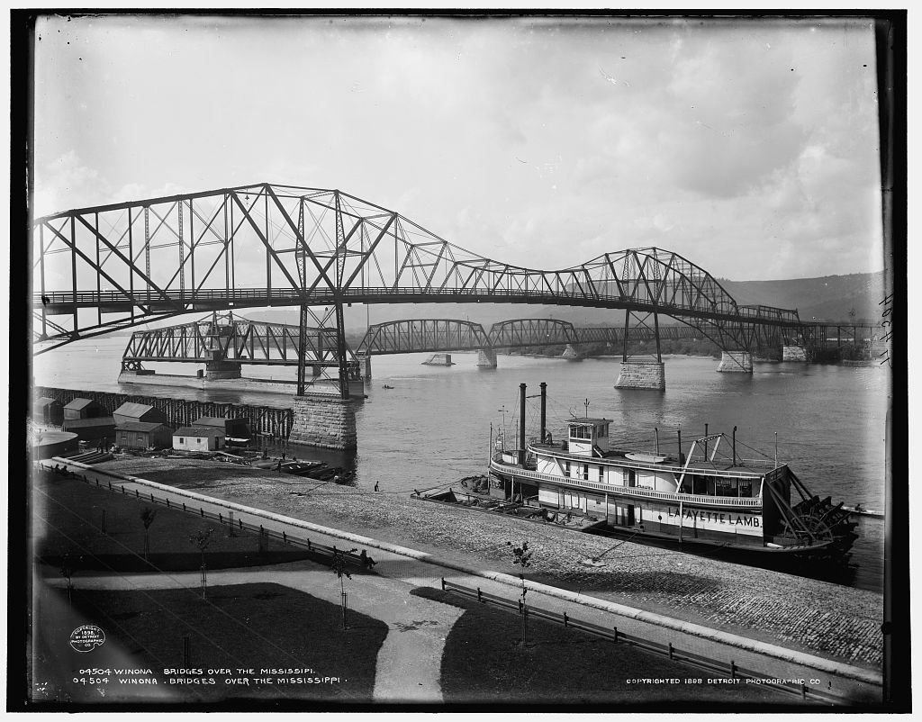 Winona Rail Bridge (North)