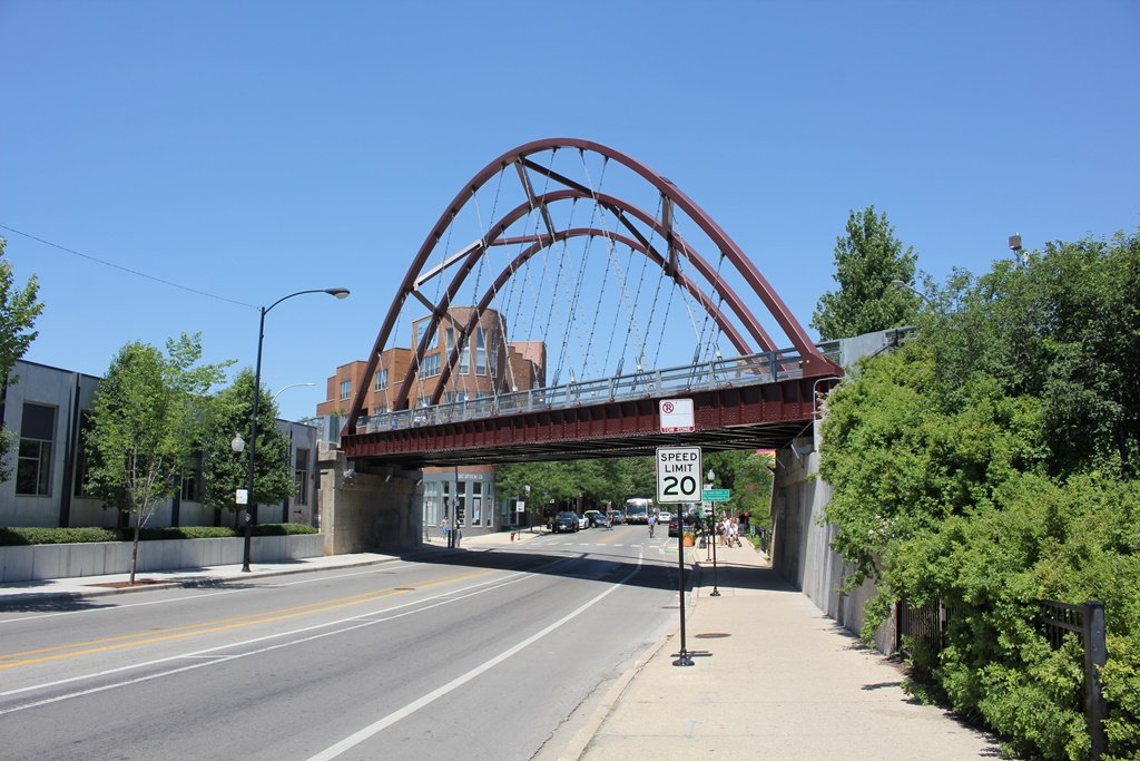 606 Trail Milwaukee Avenue Bridge