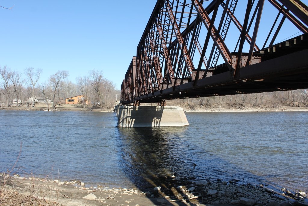 Vandruff Island Railroad Bridge (South)